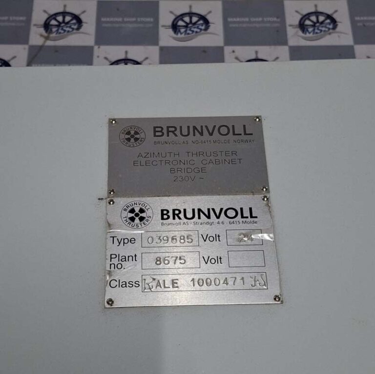 BRUNVOLL AZIMUTH THRUSTER 039685 ELECTRONIC CABINET BRIDGE WEB PANEL ...