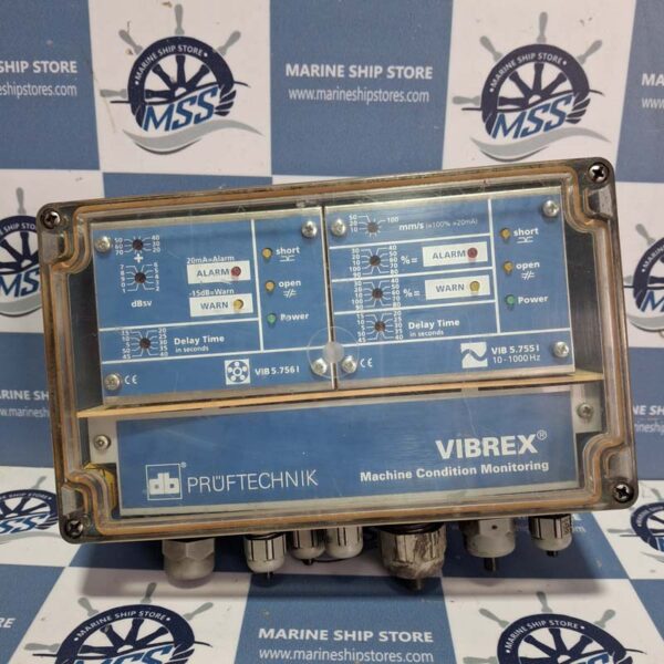 PRUFTECHNIK VIBREX VIB-5.7561 VIB-5.7551 VIBRATION MONITORING AND ...