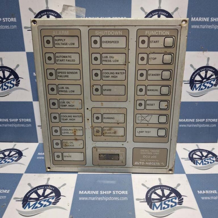 AUTO-MASKIN DCU-205 DIESEL ENGINE CONTROL UNIT - Marine Ship Store