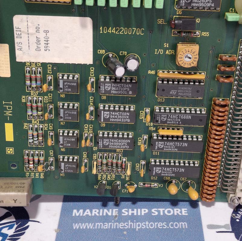 DEIF DELOMATIC-3 IPM-1 POS 1044220070C PCB CARD - Marine Ship Store