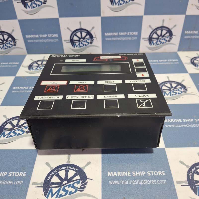 DECKMA FMS 3000 HT01-E5 FIREALARM MAIN PANEL - Marine Ship Store