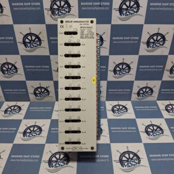 LUXCO-WESTRONICS SA-20PSM GROUP ANNUNCIATOR ALARM UNIT - Marine Ship Store