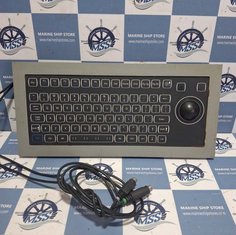 NSI KSTM80F1PS2-BLACK MARINE KEYBOARD - Marine Ship Store