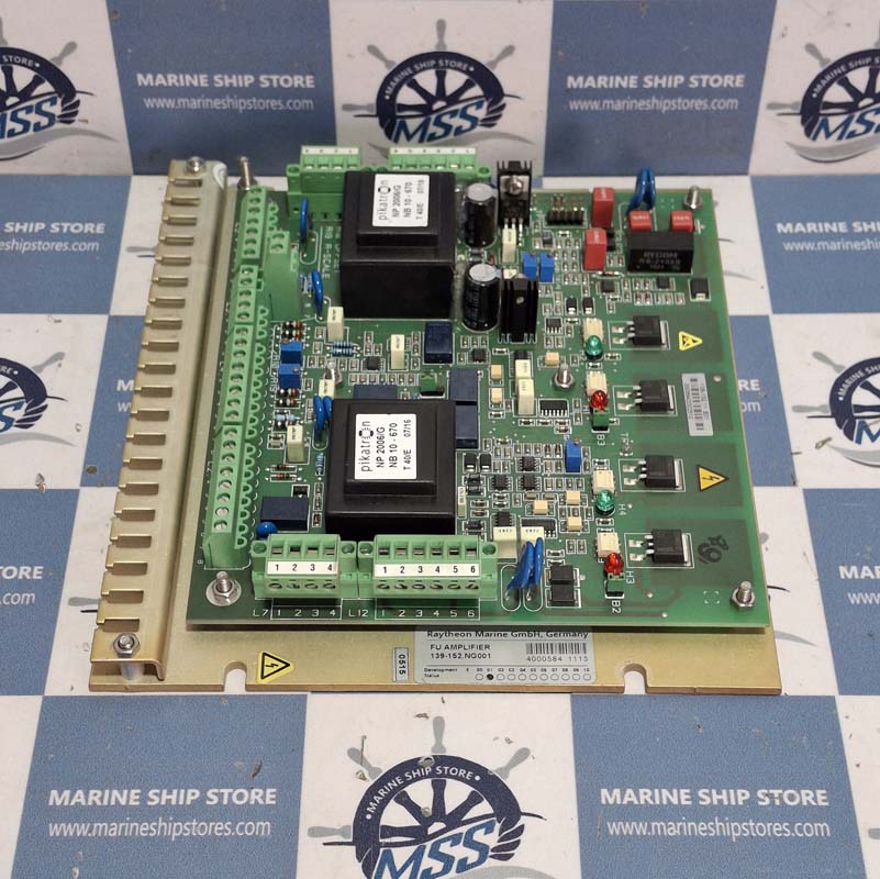 RAYTHEON ANSCHUTZ 139-152.NG001 FU AMPLIFIER PCB - Marine Ship Store
