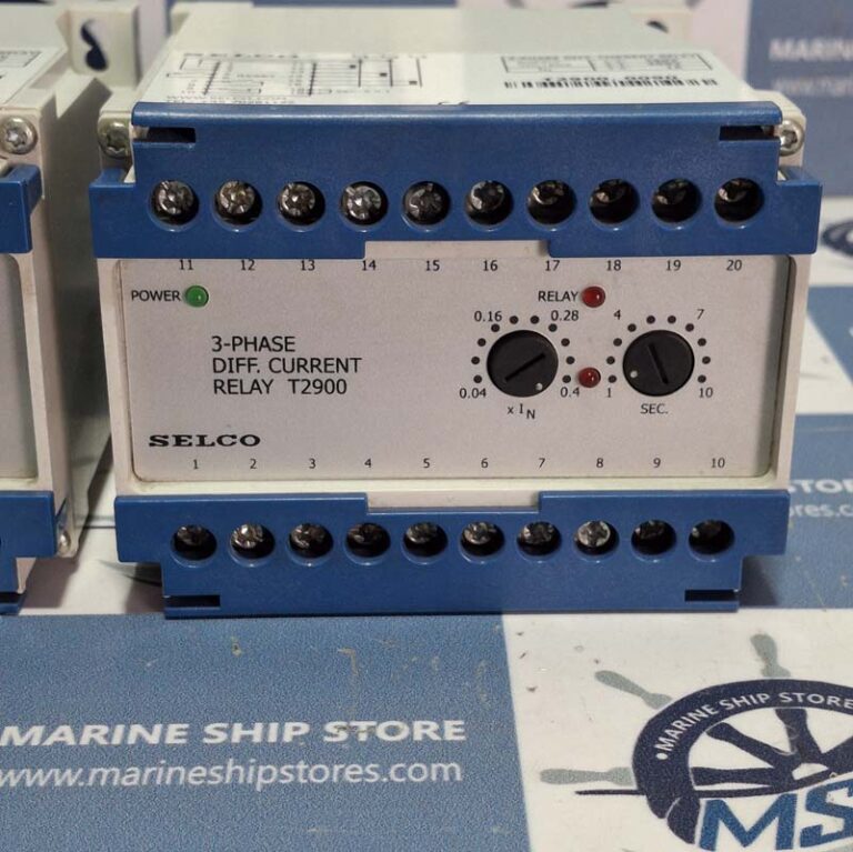 SELCO T2900 3-PHASE DIFFERENTIAL CURRENT RELAY - Marine Ship Store
