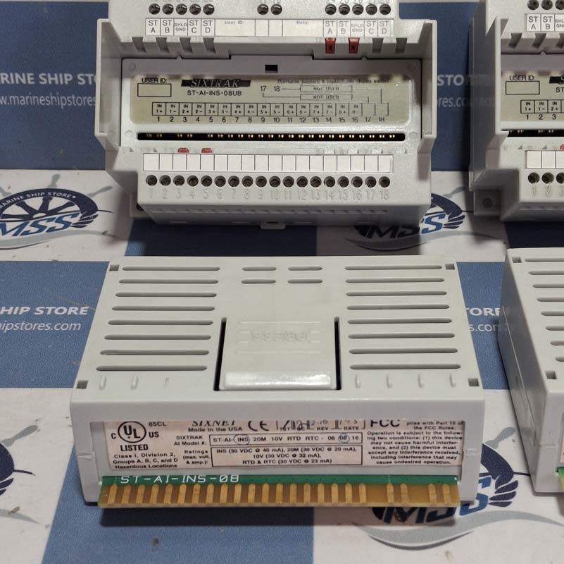 SIXTRAK ST-AI-INS-08 INSTRUMENTATION ANALOG INPUT MODULE - Marine Ship ...