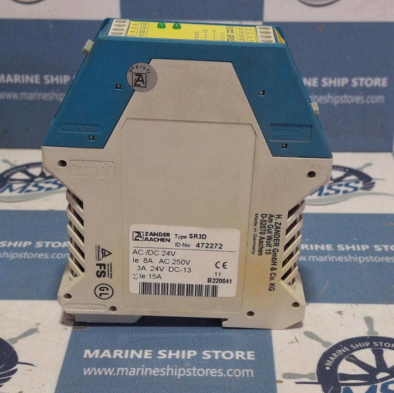 ZANDER AACHEN SR3D 472272 SAFETY RELAY MODULE - Marine Ship Store
