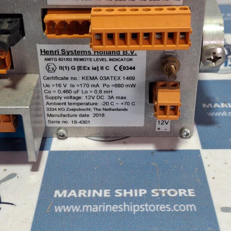 HSH-HENRI AMTG 821-02 REMOTE LEVEL INDICATOR - Marine Ship Store