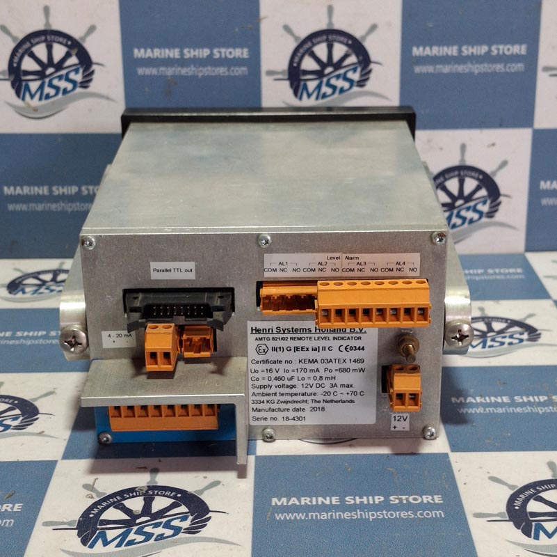 HSH-HENRI AMTG 821-02 REMOTE LEVEL INDICATOR - Marine Ship Store