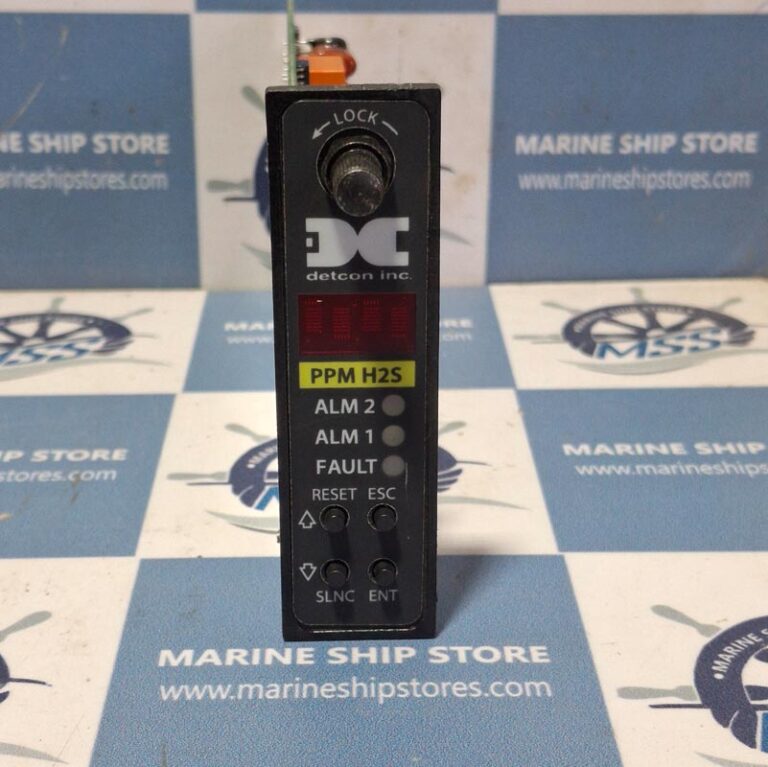 DETCON INC.PPM H2S 440-005101-000 REV 002 GAS DETECTION CONTROLLER ...