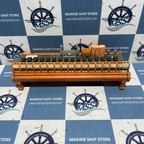 WEIDMULLER 402017 06-1 TERMINAL BLOCK BOARD - Marine Ship Store