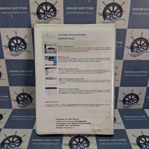 HERNIS SCAN SYSTEMS AS HERNIS HAKI CONTROL INTERFACE LICENSE COMPLETE ...