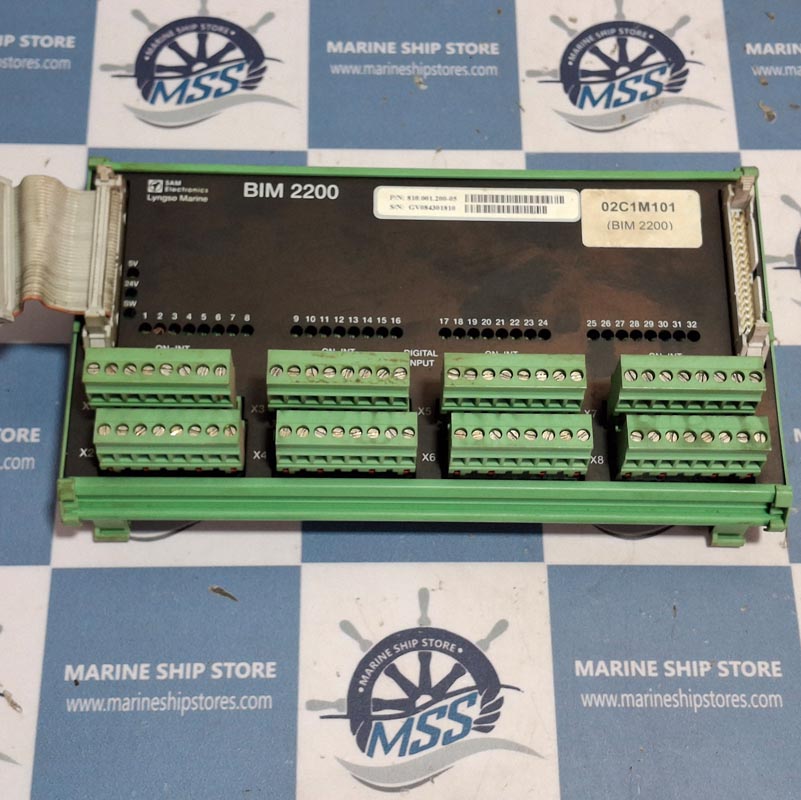 SAM ELECTRONICS-LYNGSO MARINE BIM-2200 810.001.200-05 MODULE - Marine ...