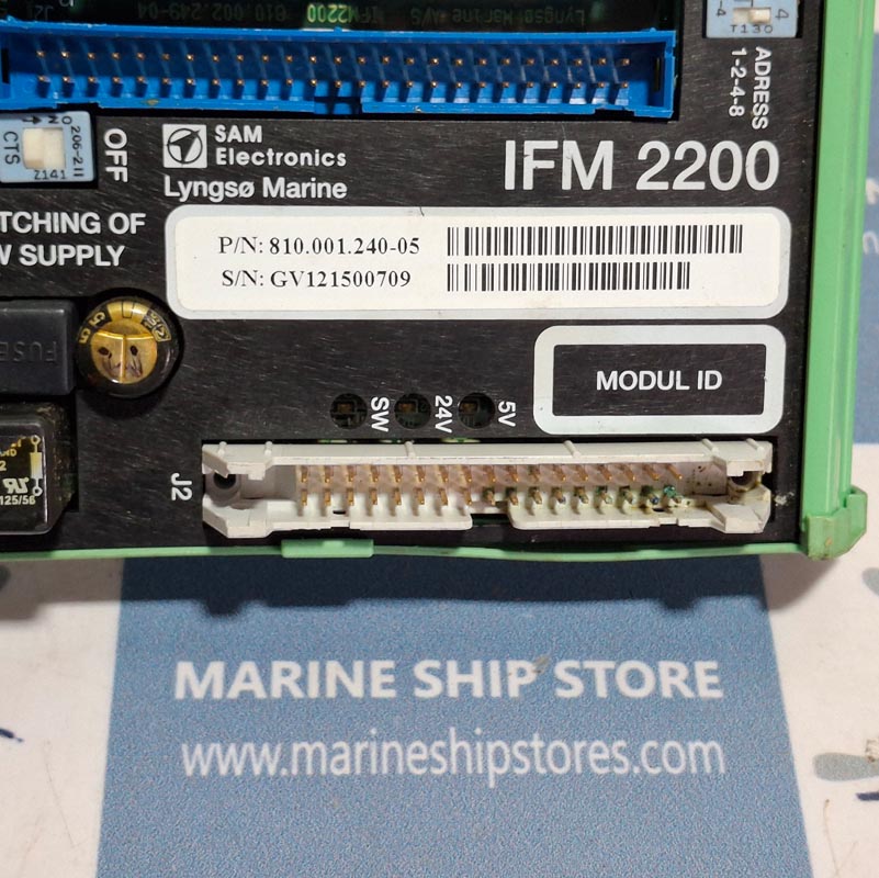 SAM ELECTRONICS-LYNGSO MARINE IFM-2200 810.001.240-05 MODULE - Marine ...