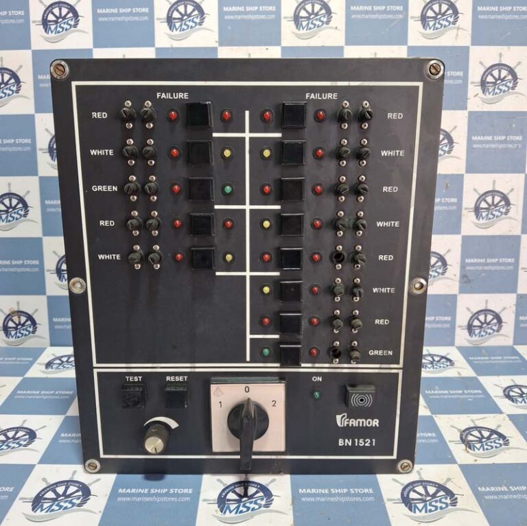 FAMOR BN 1521-24 IP-20 SIGNAL LIGHT CONTROL PANEL - Marine Ship Store
