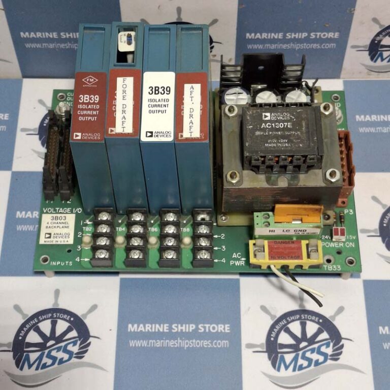 3B SERIES 3B03 4 CHANNEL BACKPLANE ANALOG DEVICE - Marine Ship Store