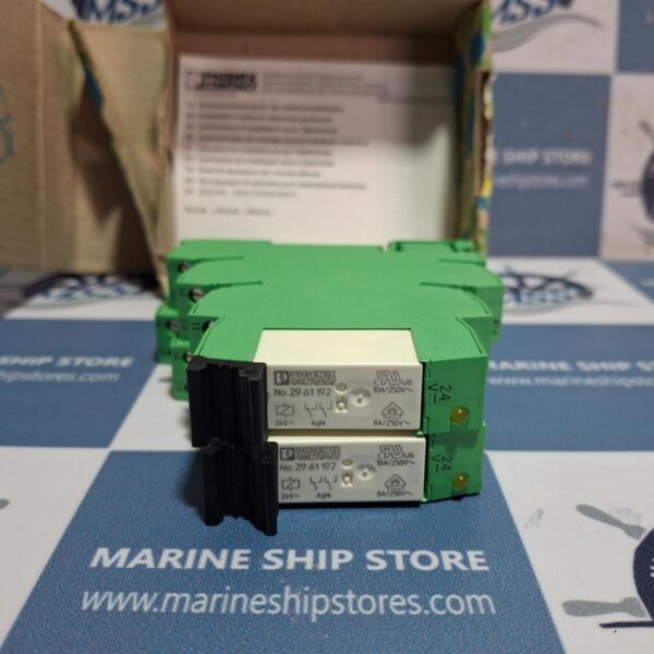 PHOENIX CONTACT 2967015 RELAY WITH SOCKET BASE - Marine Ship Store