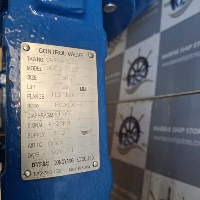 DONGYANG F&C CO. WDSC-4512 CONTROL VALVE - Marine Ship Store