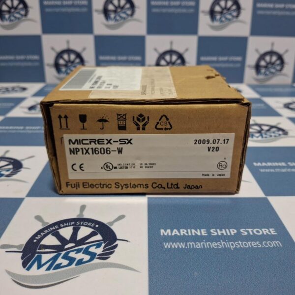 FUJI ELECTRIC NP1X1606-W PROGRAMMABLE CONTROLLER DIGITAL IO MODULE ...