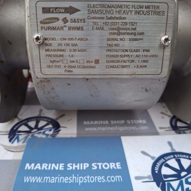 SAMSUNG HEAVY INDUSTRIES CN-100-7-ABCA ELECTROMAGNETIC FLOW METER ...