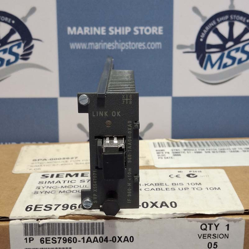 SIEMENS SIMATIC S7 6ES7 960-1AA04-0XA0 SYNC MODULE - Marine Ship Store