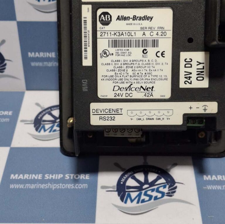 ALLEN-BRADLEY PANELVIEW 300 2711-K3A10L1 SER-A REV-C DISPLAY PANEL ...