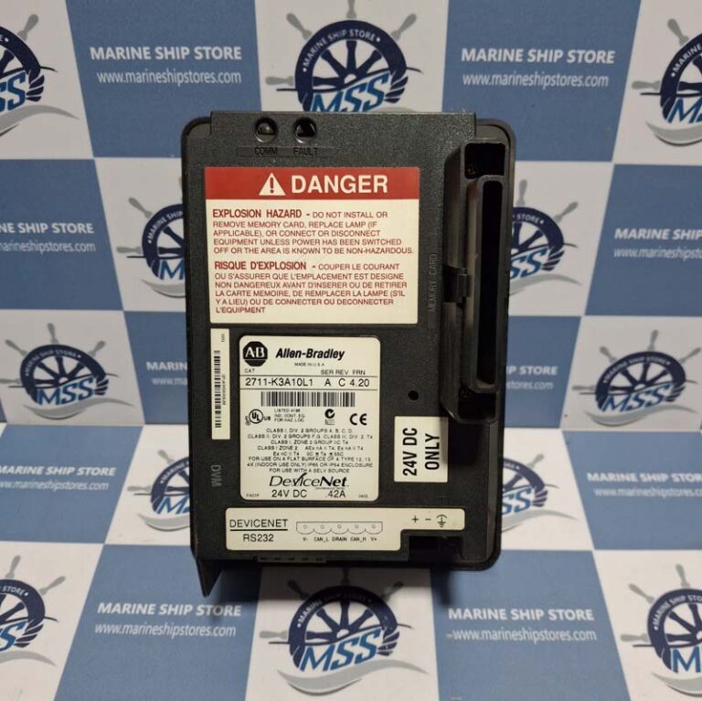 ALLEN-BRADLEY PANELVIEW 300 2711-K3A10L1 SER-A REV-C DISPLAY PANEL ...